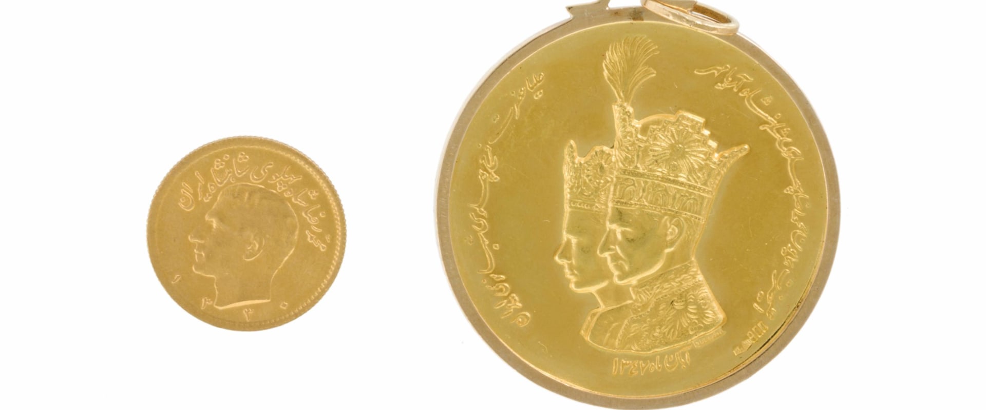 How many ounces are in a iranian gold coin?